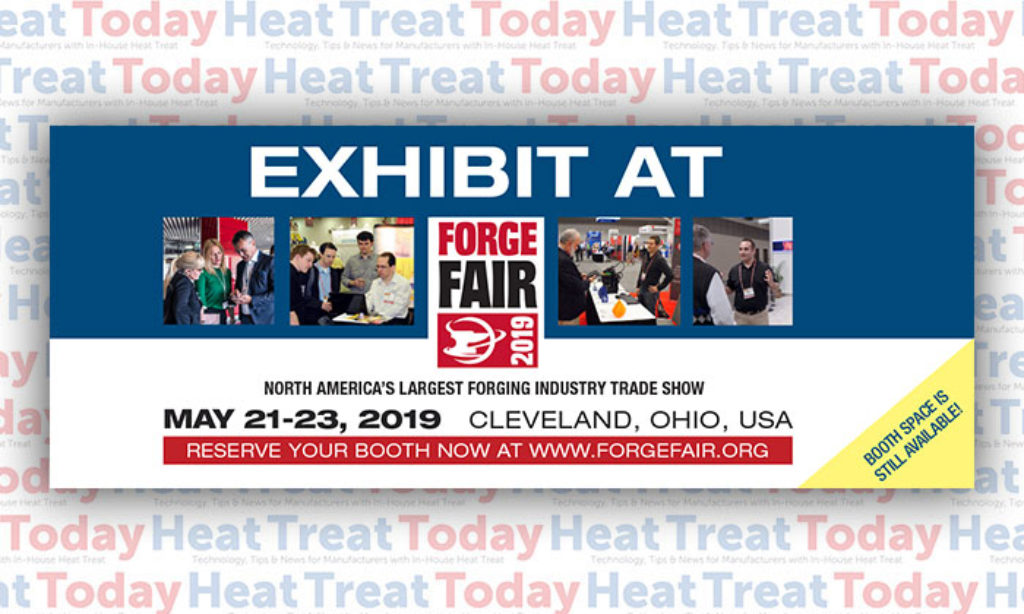 Forge Fair Is Coming to Cleveland in May 2019 | Heat Treat Today