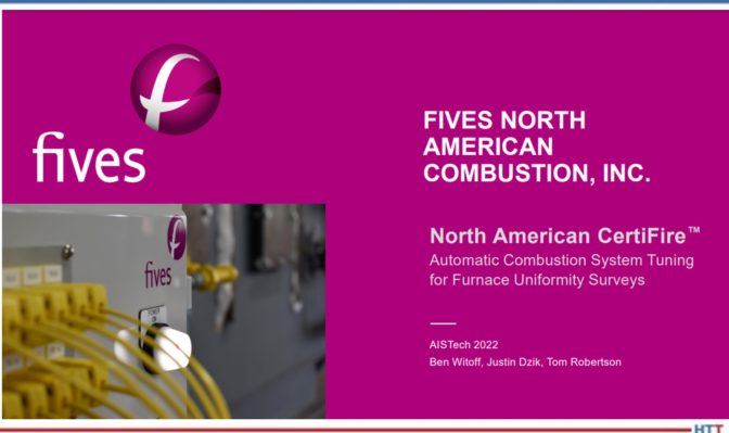 Fives North American Combustion CertiFire® Presentation at AISTech ...