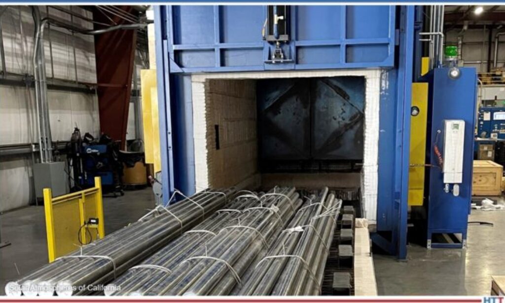 Car Bottom Heat Treat Furnace Installed in CA - Heat Treat Today