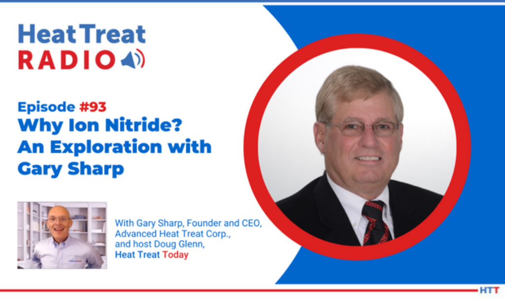 Heat Treat Radio #93: Why Ion Nitride? An Exploration with Gary Sharp ...