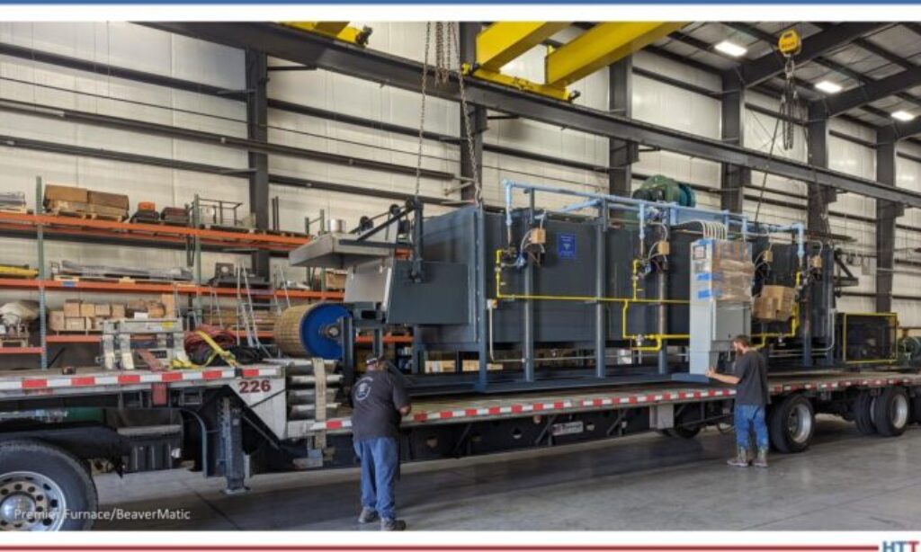 Mesh Belt Temper Furnace Shipped, More To Come - Heat Treat Today