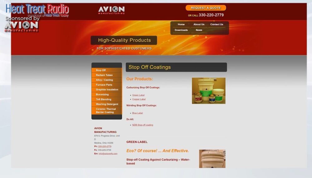 Heat Treat Radio #107: Stop-Off Coatings 101, with Mark Ratliff - Heat Treat Today